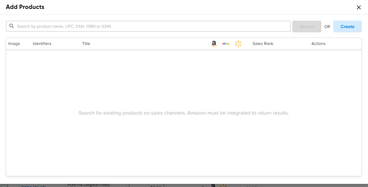 How to Manually Add a Product